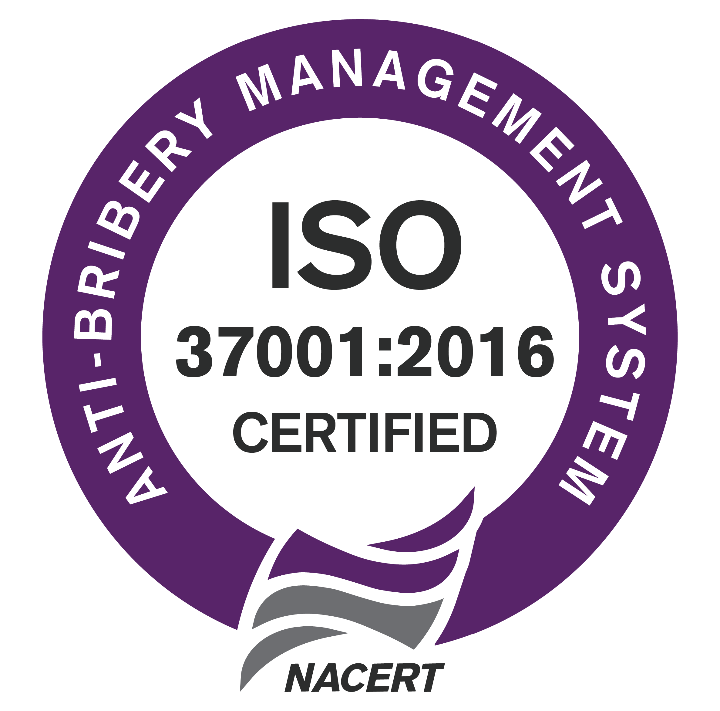Logo Registrasi ISO | NACERT - National Certification Center
